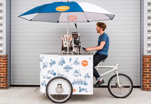 Velopresso - Una Cafetería sobre Ruedas que Funciona con el Pedaleo