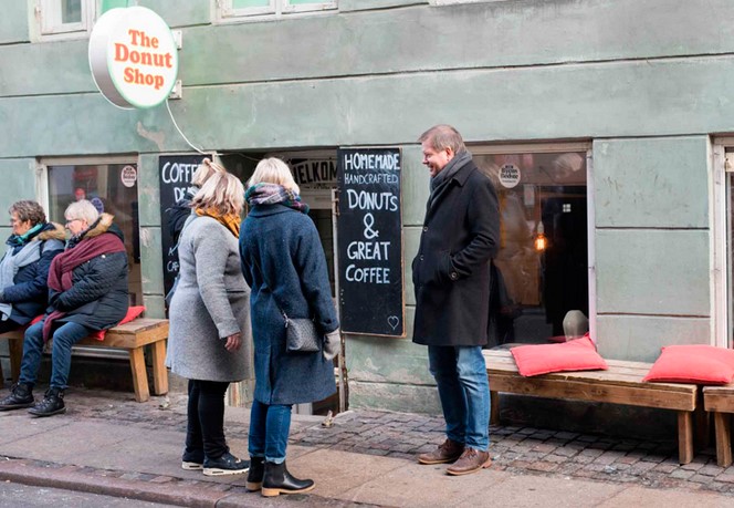 The Donut Shop - Un Local de Donas, Jugos y Café en Copenhague
