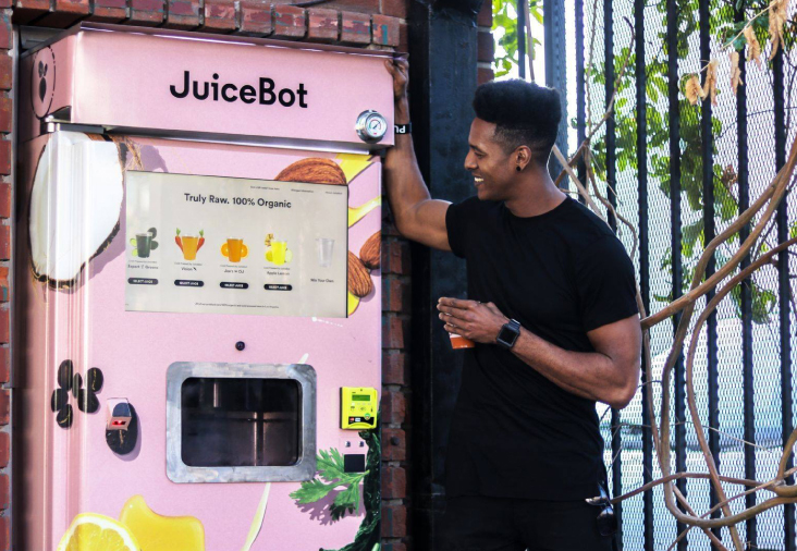Juicebot - An Organic Juice Vending Machine