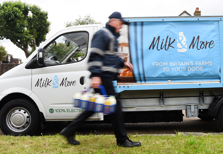 El negocio que ha revivido el servicio de la leche a domicilio