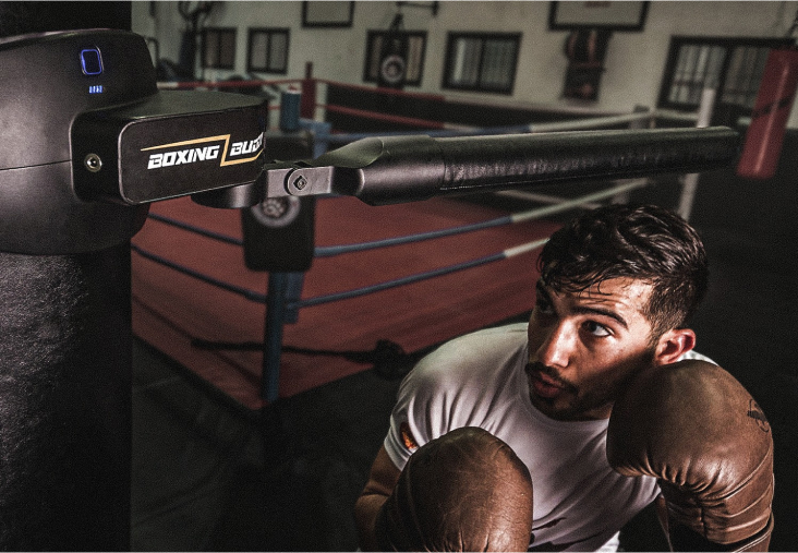Boxing Buddy, el invento que permite a los sacos de box devolver golpes