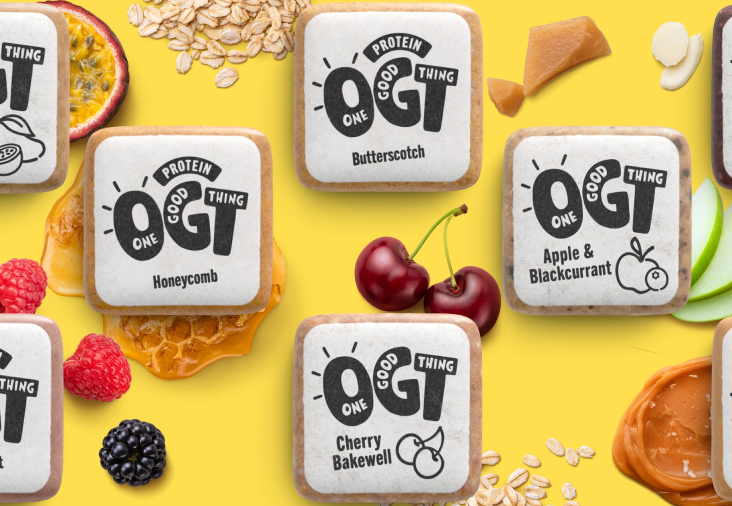 OGT, las primeras barras de proteína con un envoltorio comestible