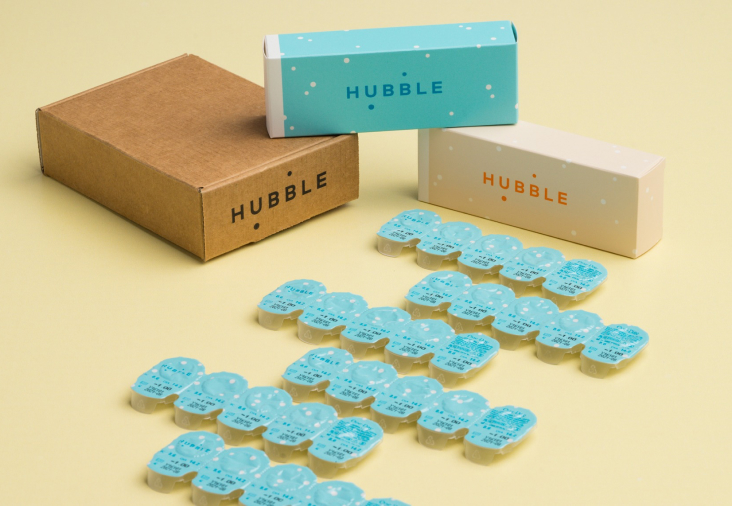 Hubble Contacts está simplificando la experiencia de lentes