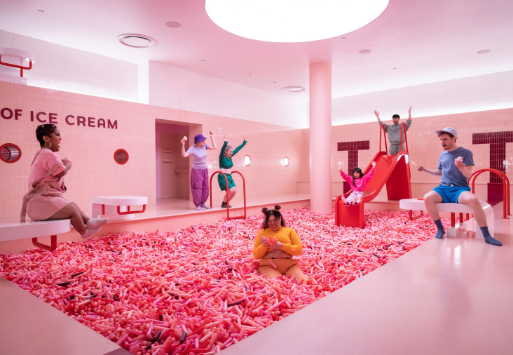 El museo que transforma el helado en una experiencia artística