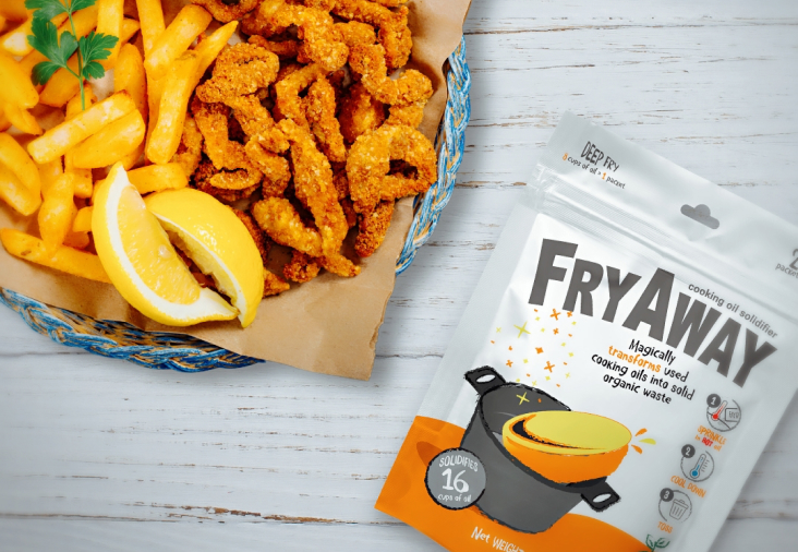 FryAway: El emprendimiento de Laura que solidifica el aceite usado