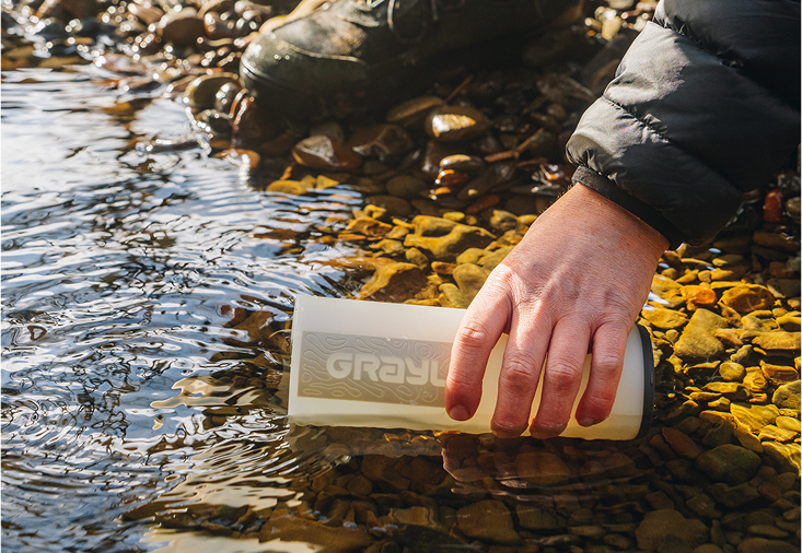 Grayl: Las botellas que purifican agua en cualquier lugar