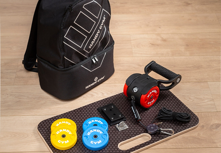 Descubre el gimnasio portátil que cabe en tu mochila