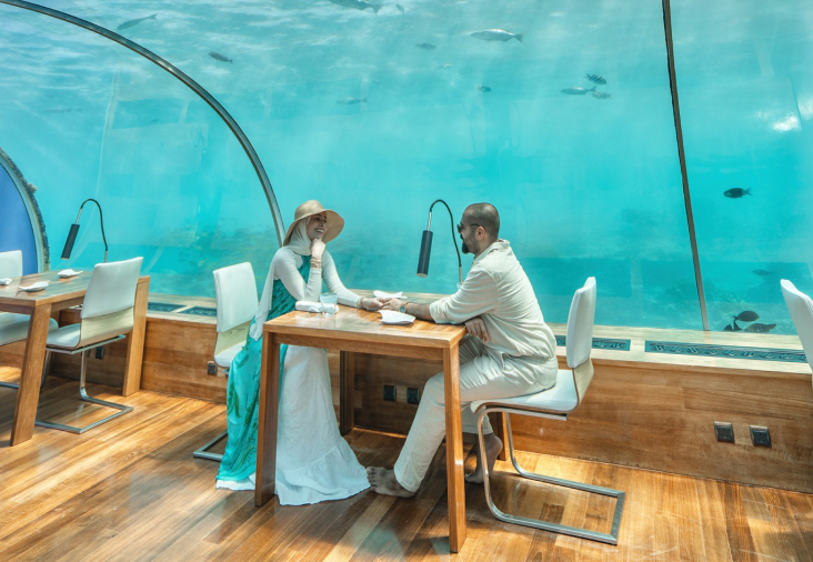 Ithaa Undersea: Una experiencia gastronómica única bajo el mar