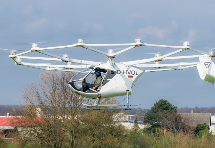 Volocopter: El innovador taxi aéreo para la movilidad urbana
