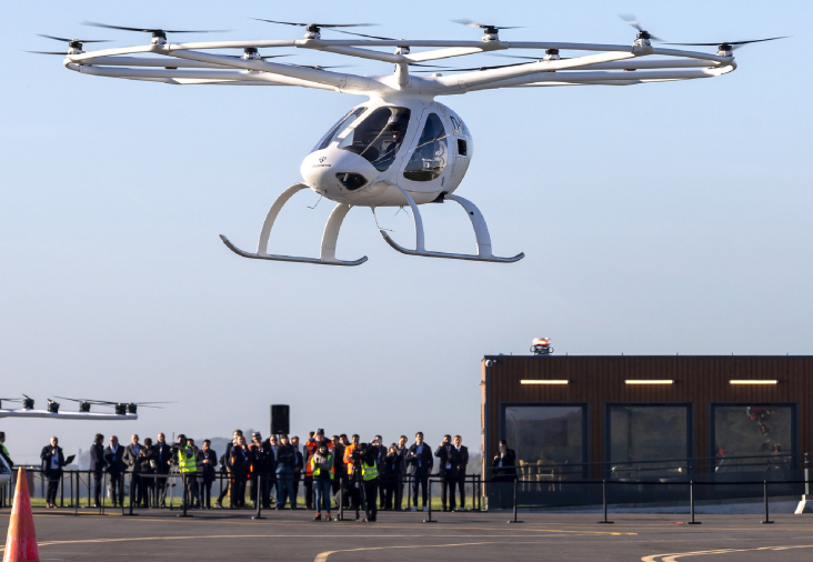 Volocopter: El innovador taxi aéreo para la movilidad urbana