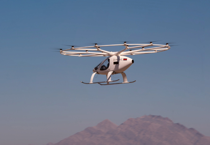 Volocopter: El innovador taxi aéreo para la movilidad urbana