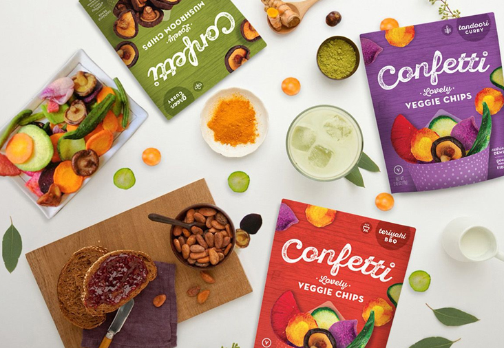 Confetti - Una Marca de Snacks Nutritivos Hechos con Vegetales Imperfectos