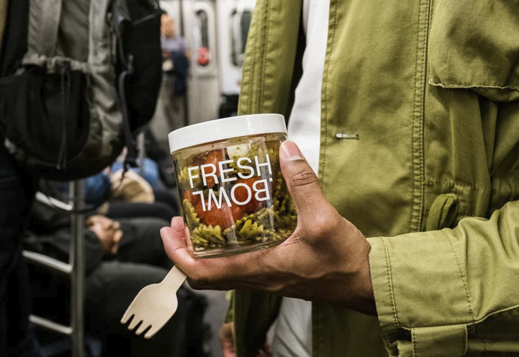 Fresh Bowl - Una Red de Máquinas Vending con Ensaladas Preparadas por Chefs