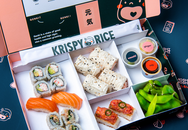 Krispy Rice - El Lujoso Restaurante de Sushis que solo Tiene Servicio ...