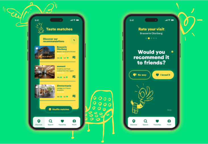 Taste Match, la red social para compartir tus restaurantes favoritos